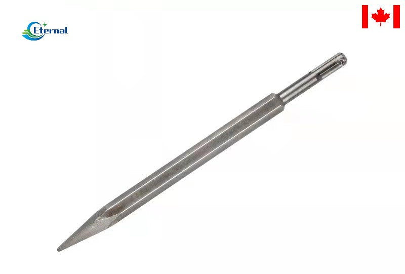 SDS Point Chisel，40CR,Sand Blasting,Plastic Hanger – CanadaEternalGroup